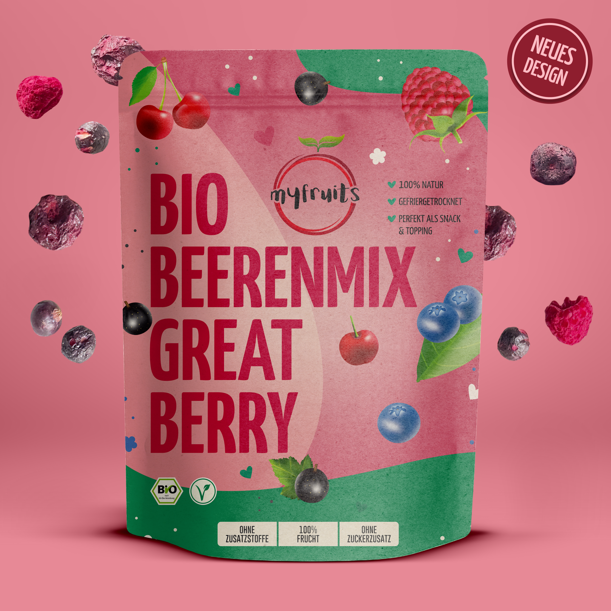 Bio Beeren Mix Great Berry – Knackig & Natürlich